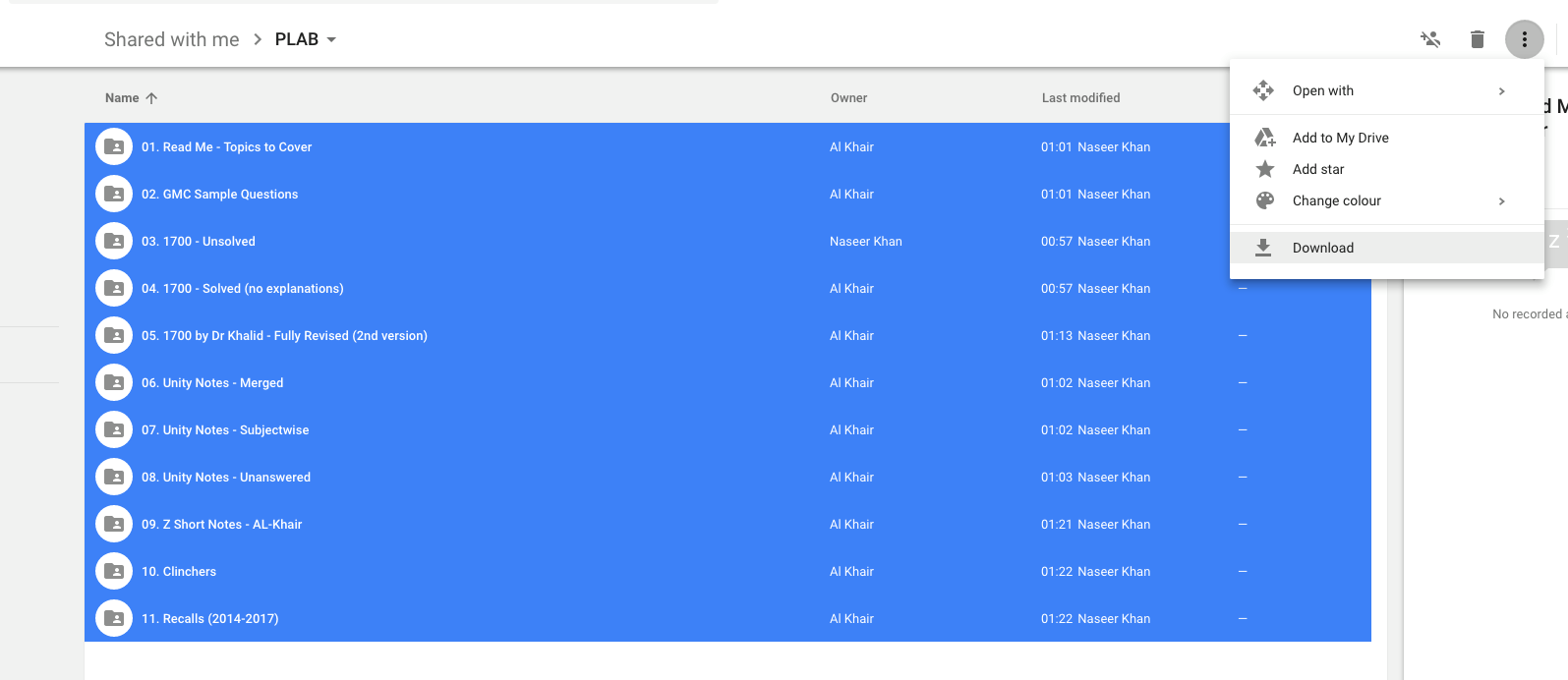 Free Study Material for PLAB 1 – Naseer's Journey